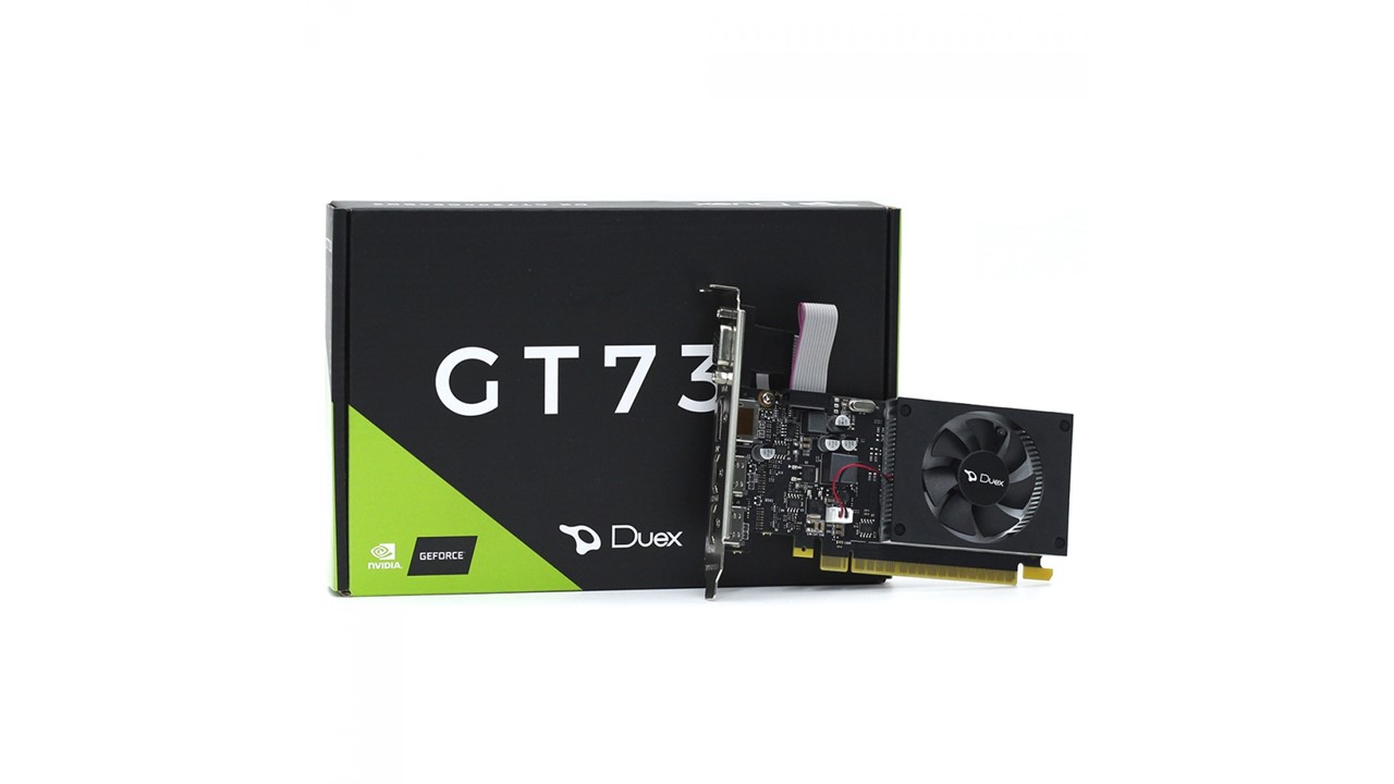 PLACA DE VIDEO DUEX GEFORCE GT 730 4GB DDR3 64BITS - Datacillcom Informática