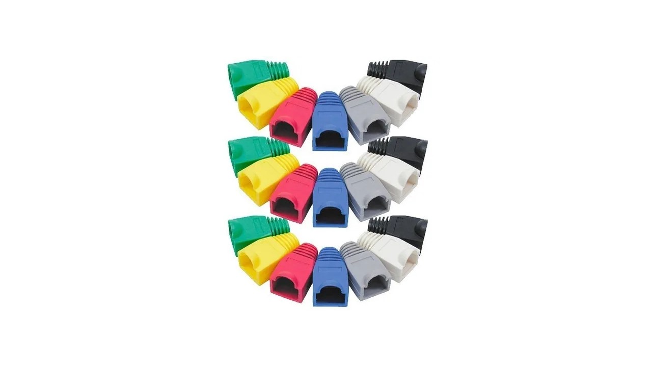 CAPA PLUG RJ45 CINZA - Datacillcom Informática