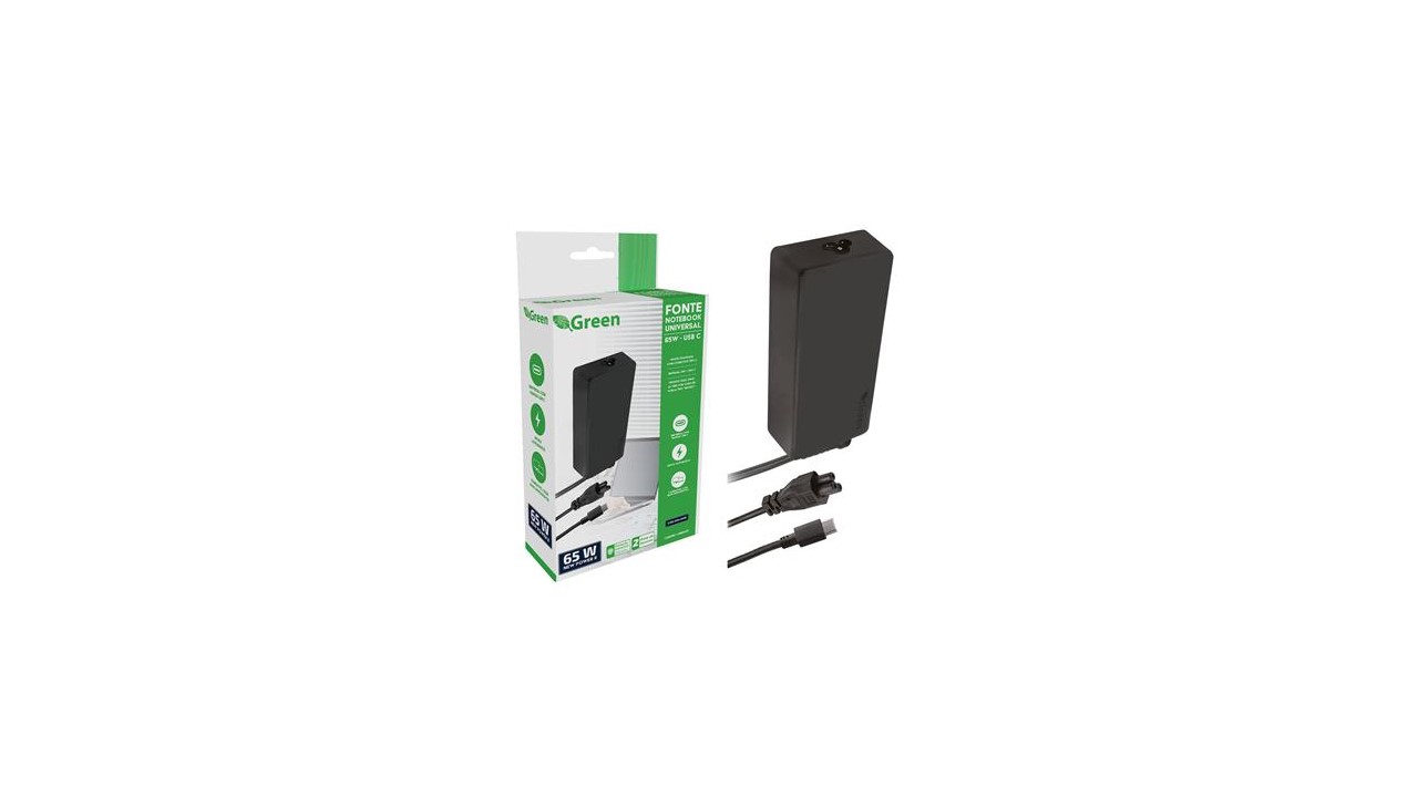 FONTE NOTEBOOK UNIVERSAL TIPO C 65W BIVOLT - GREEN CHIP SCE 044-3045 ... FONTE NOTEBOOK UNIVERSAL TIPO C 65W BIVOLT - GREEN CHIP SCE 044-3045 ...