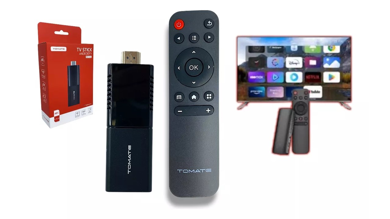 MINI PC TV BOX TV STICK TOMATE MCD-123 - Datacillcom Informática