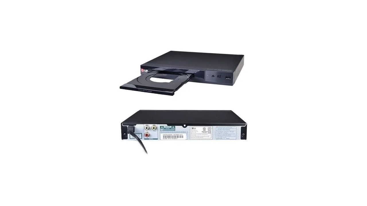 DVD PLAYER LG DP132 COM USB REC PRETO - Datacillcom Informática