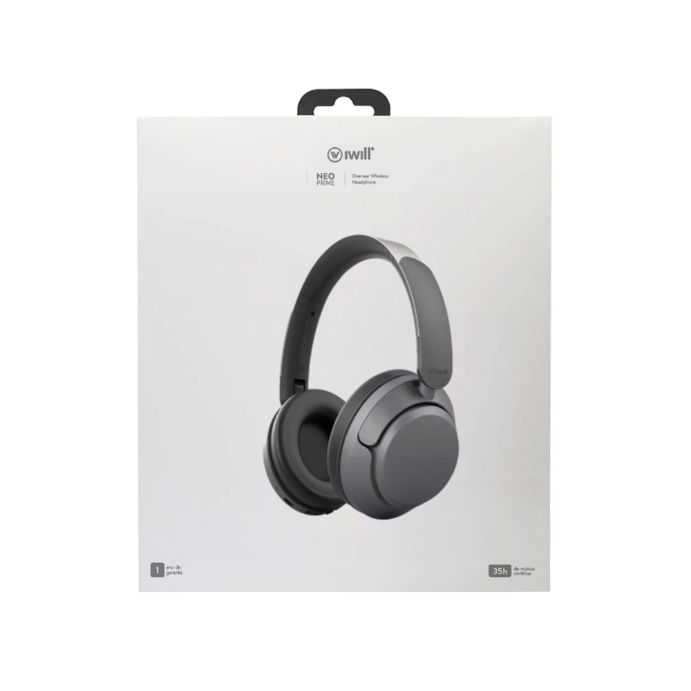 HEADPHONE PRIME NEO IWILL PRETO 2200 - Datacillcom Informática