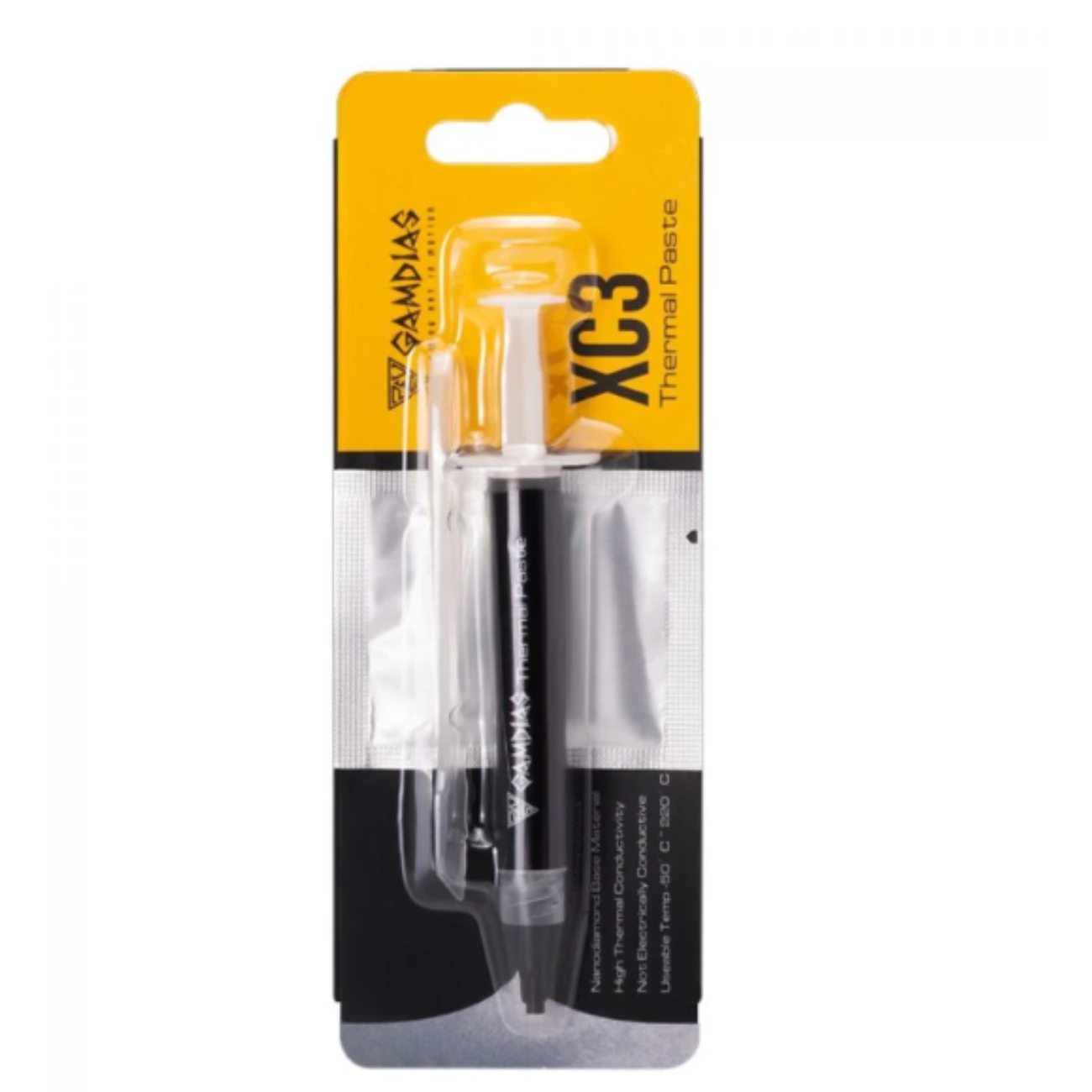 PASTA TERMICA PRATA GAMDIAS XC3 2G - Datacillcom Informática