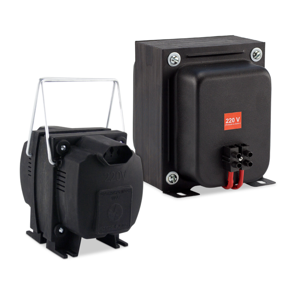 AUTOTRAFO 800VA BIVOLT FORCE LINE L1 GABINETE METÁLICO EM EXPOXI ...