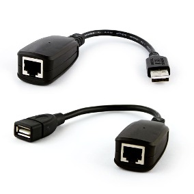 EXTENSOR USB VIA RJ45 150 METROS KP-T88 - Datacillcom Informática