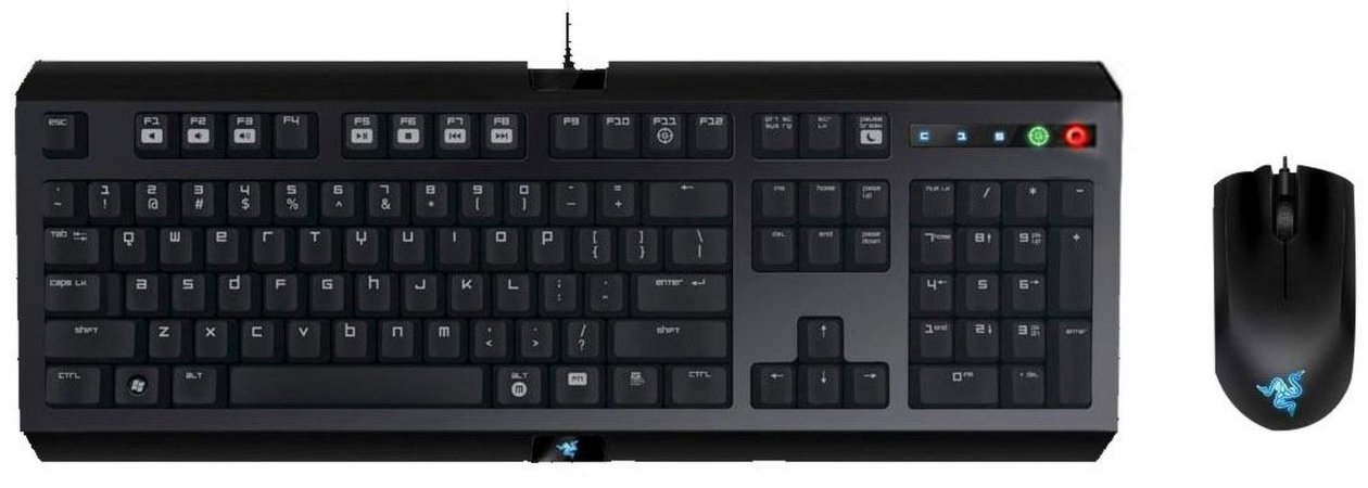 KIT GAMER RAZER - TECLADO CYCLOSA E MOUSE ABYSSUS - Datacillcom Informática