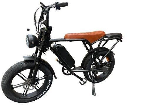 BICICLETA ELETRICA PANDA ELETROBI V8 1000W - BATERIA 15A 60KM AUTONOMIA ...