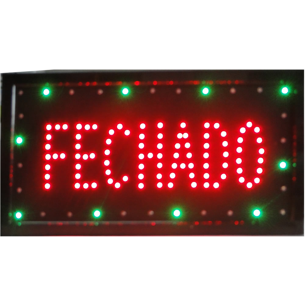 PLACA LED - FECHADO - Datacillcom Informática