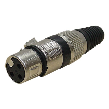PLUG CONECTOR CANON XLR FEMEA PT - Datacillcom Informática