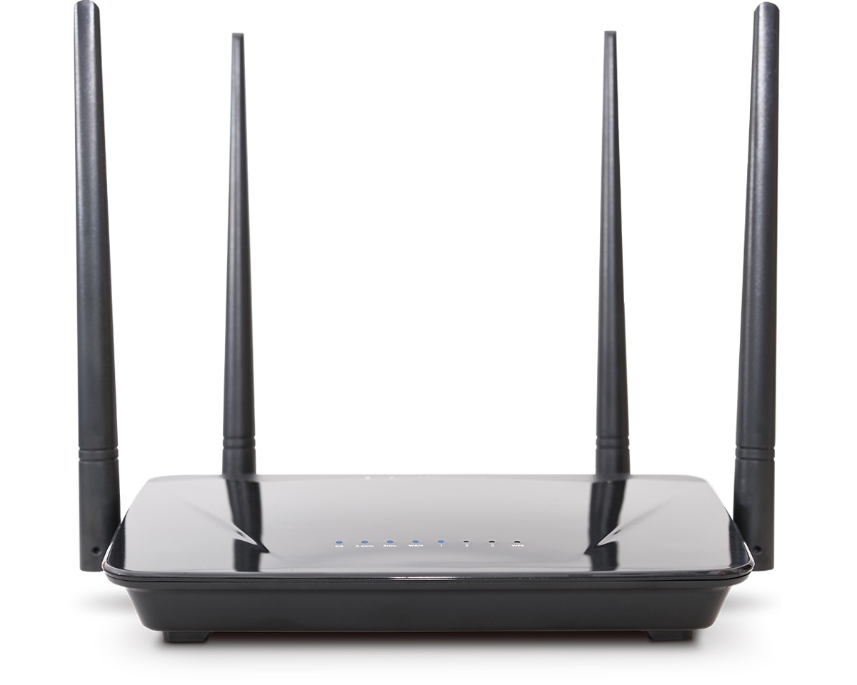 ROTEADOR INTELBRAS AC1200 MBPS DUAL BAND ACTION RF1200 4 ANTENAS ...