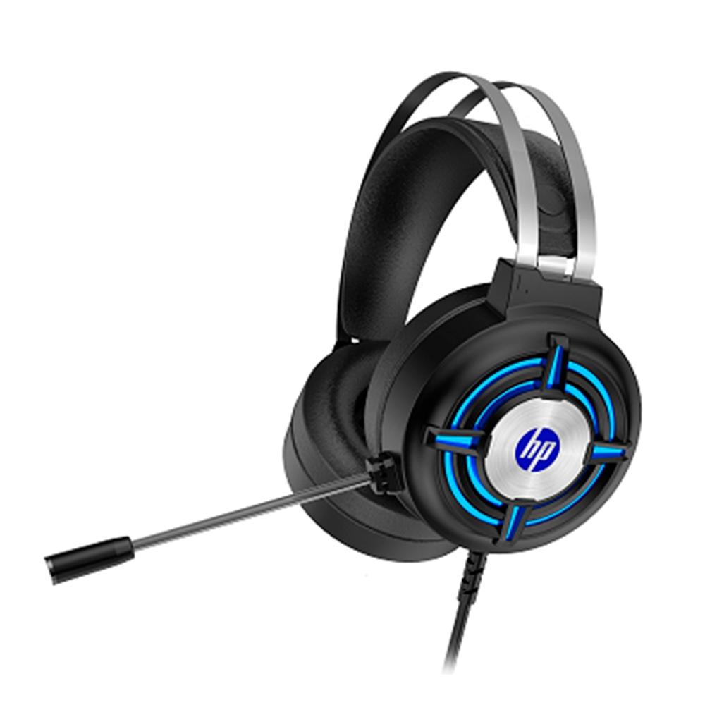 HEADFONE GAMER HP H120 PRETO P2,USB LED - Datacillcom Informática